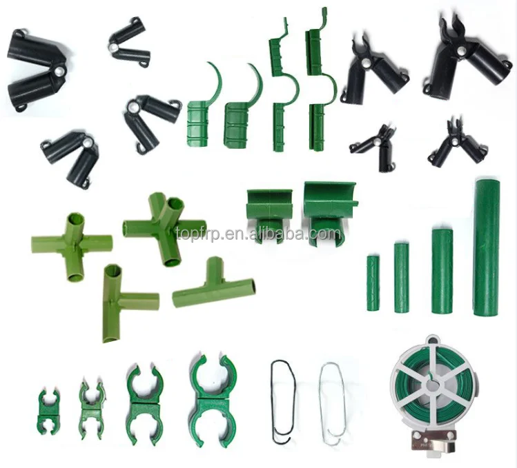 Hot Sale Plant Support Stakes Connectors Cross Clips - Buy Plant Stakes ...