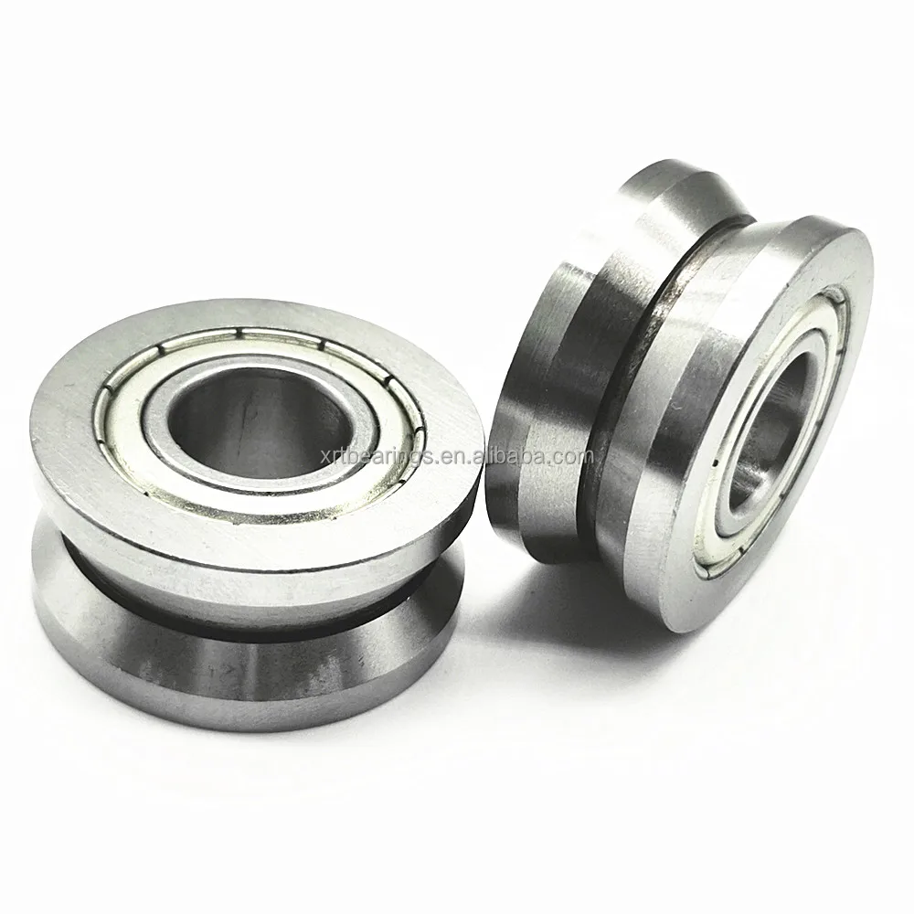 V Groove Track Roller Guide Wheel Bearing LV201-14-2RS LV202-41ZZ LV203ZZ LV204-57ZZ LV204-58ZZ ...