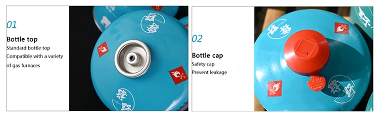 Factory Customized Logo Butane Alpine Gas Cylinder Cartridge Propane ...