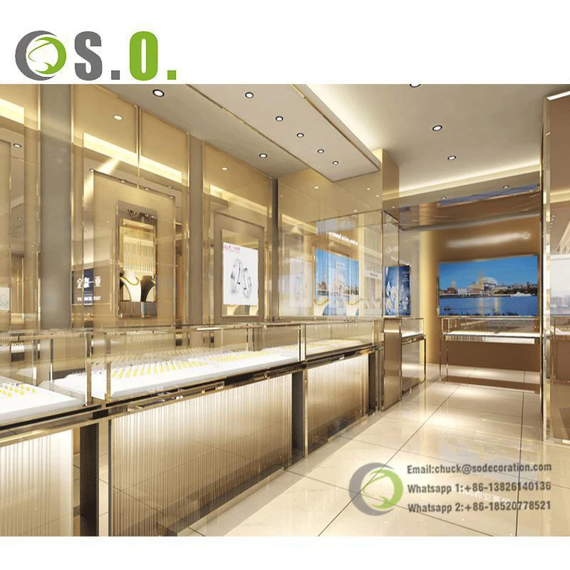 Showcase Jewelry And Jewelry Showcase Cabinet Jewelry Shop Display ...