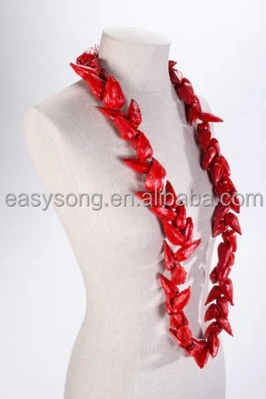 Handmade Natural Seed Polynesian Tongan Traditional Ula Fala Leis ...