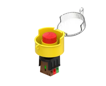 Tes2-1c3o Emergency Stop Mushroom Shut Off Botton Industrial Estop ...