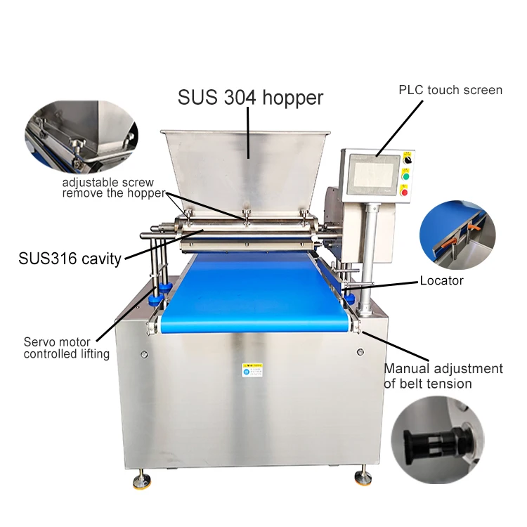 Customized Sus304 Stainless Automatic Made Filing and Icing Mousse ...