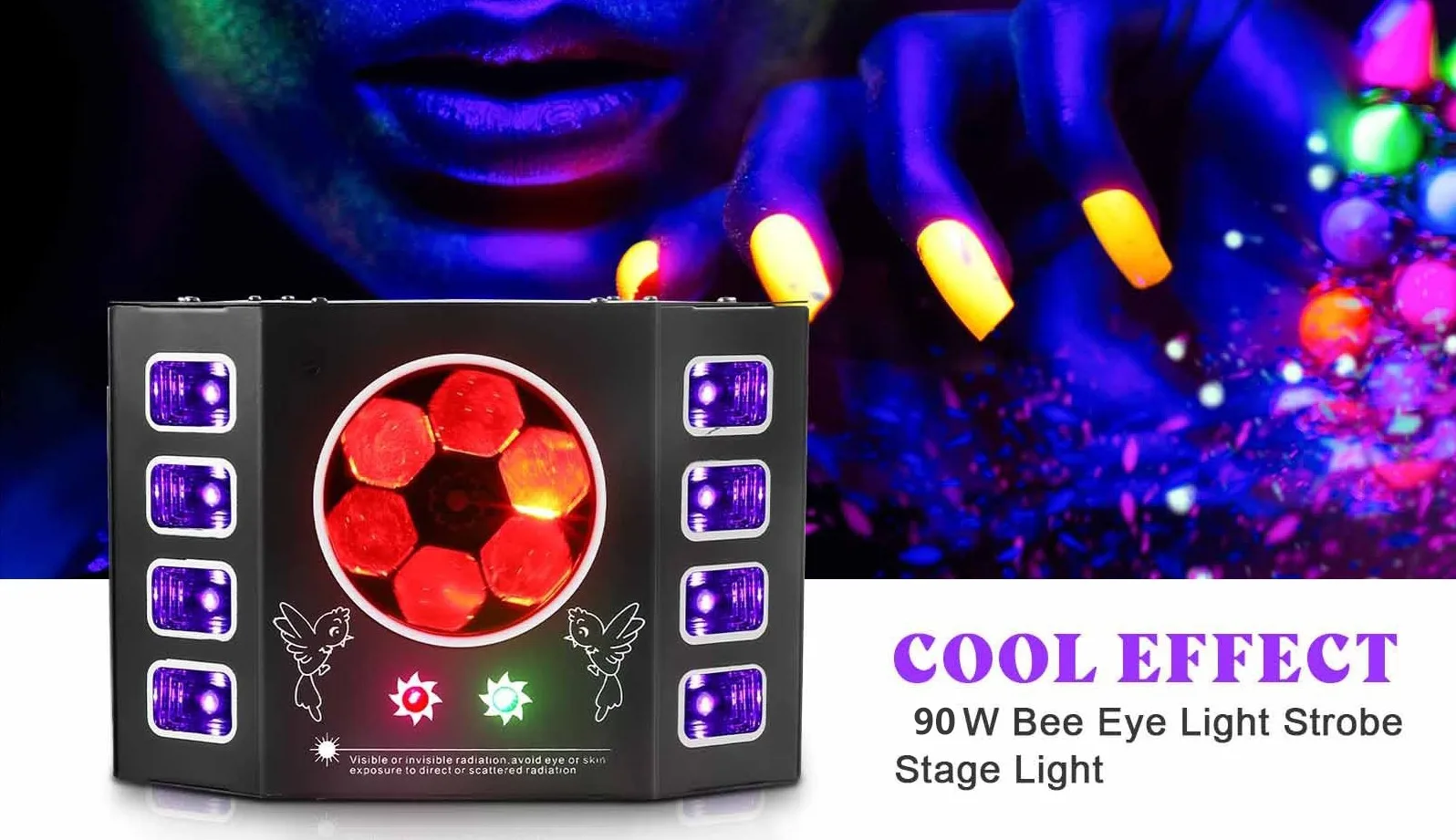 Hot Sale Bee Eye Violet Laser Strobe Four In One Effect Stage Lights ...
