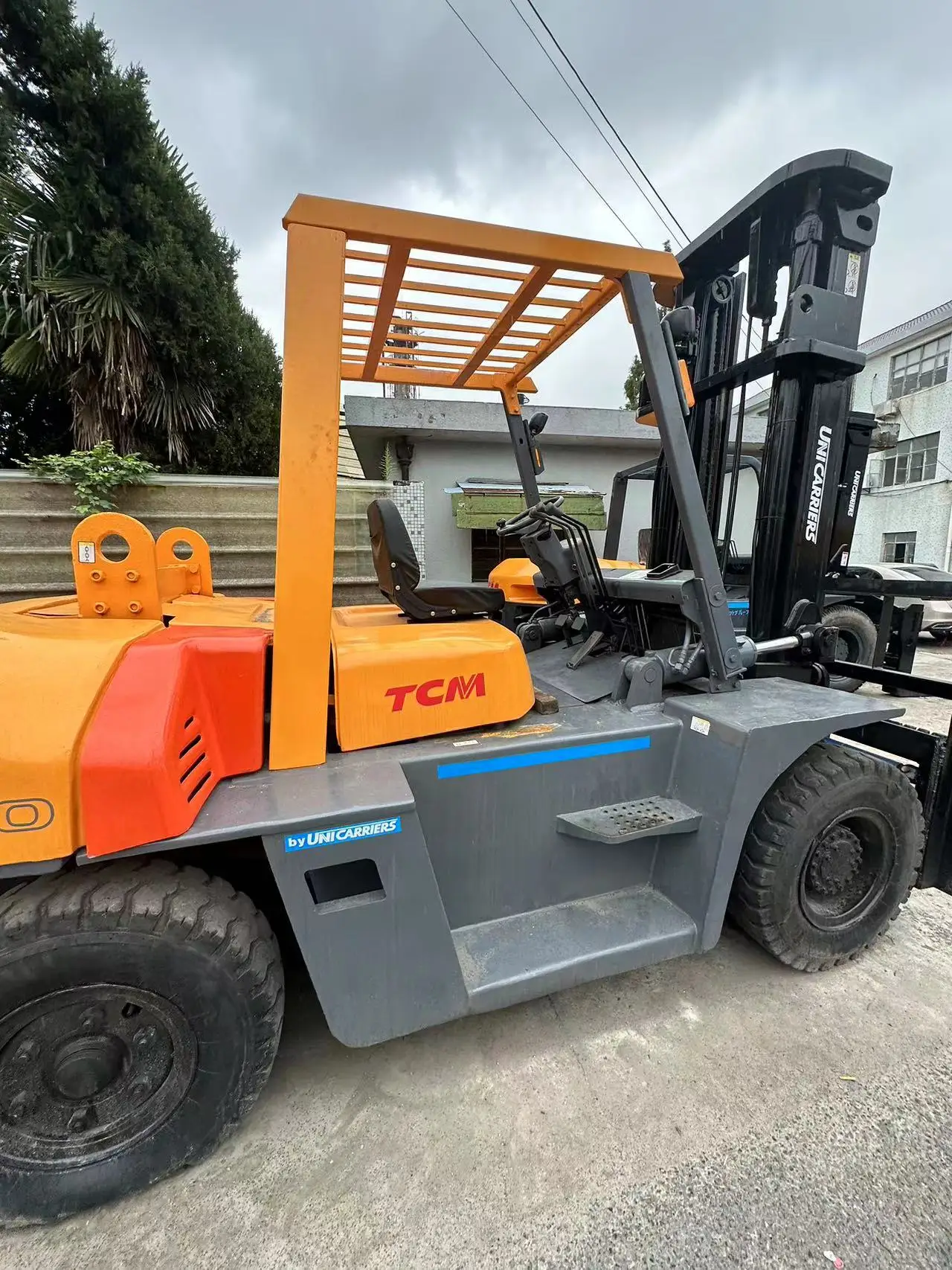Second Hand Original Tcm 7 Ton Forklift Used Fd70 7 Ton Handler ...