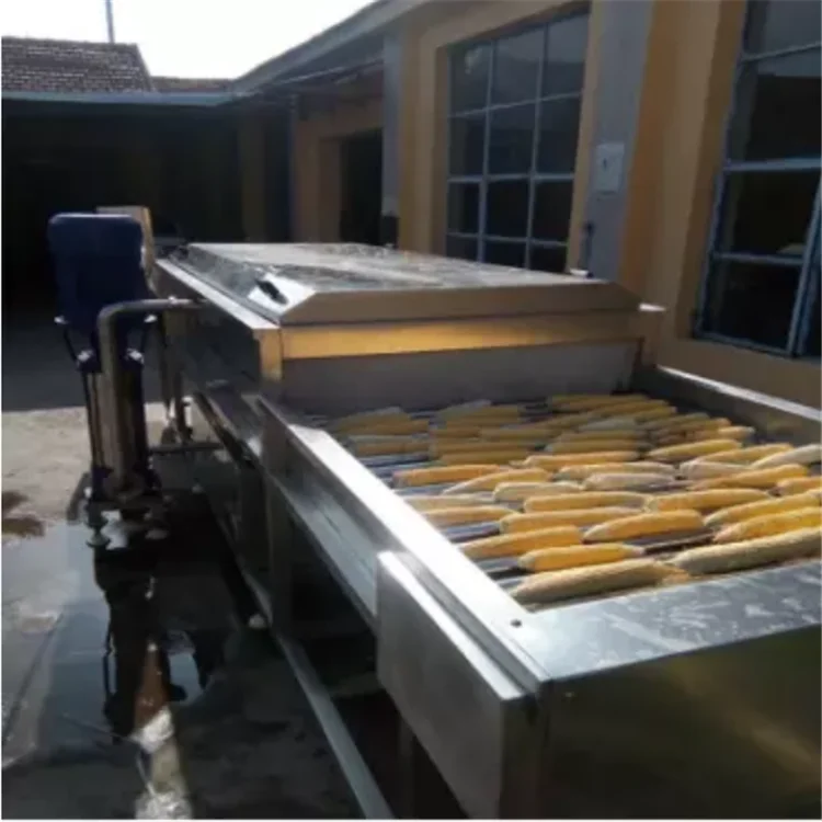 Stainless Steel Sweet Cutter Machine Equipment Cutting And Tying Corn ...