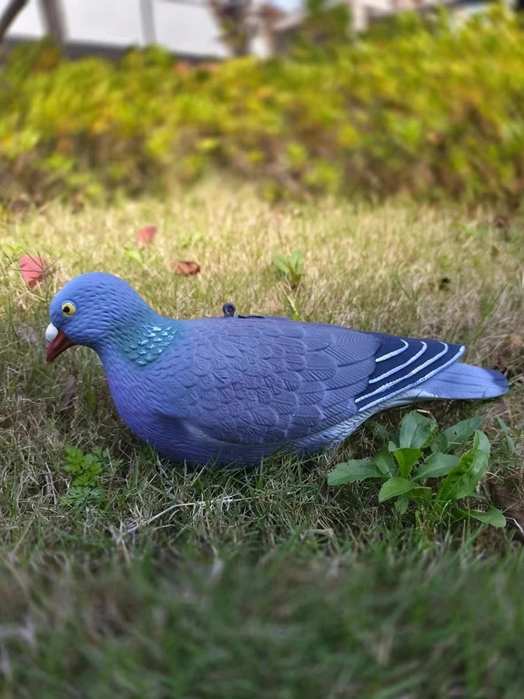 Garden Decorative Realistic Hunting Shell Pigeons Decoy EVA Plastic ...