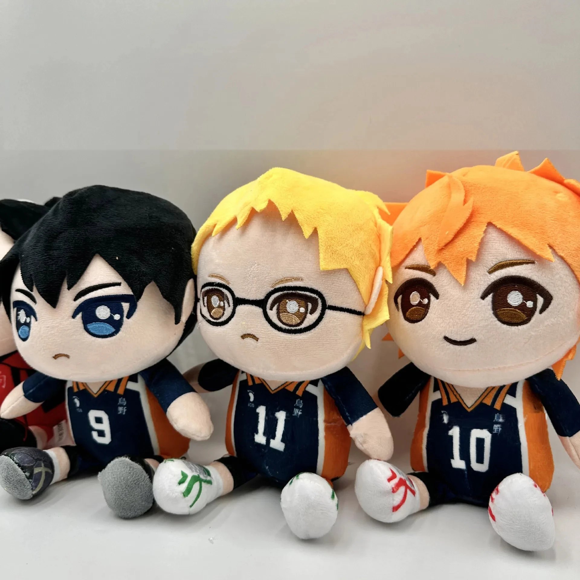 25cm Anime Plush Haikyuu Volleyball Plushies Toys Hinata Shoyo Tobio ...