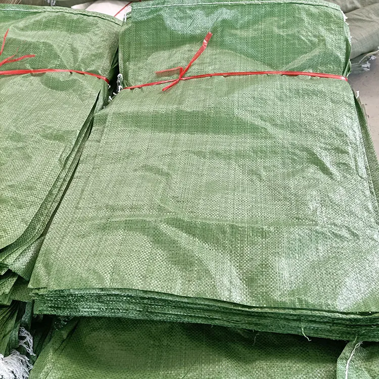 25kg Construction Sand Green Package Bag Empty Sacks 50kg PP Woven Sand ...