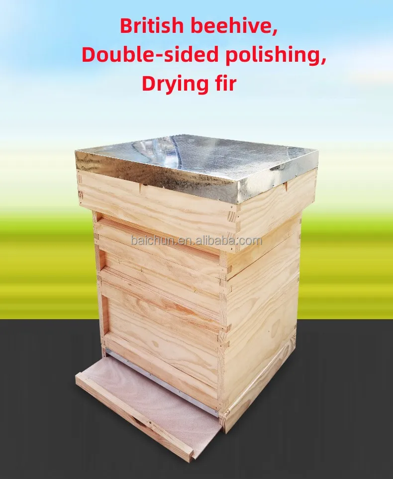 2023 British Beehive,Durable Fir - Buy National Beehive For Beekeeping ...