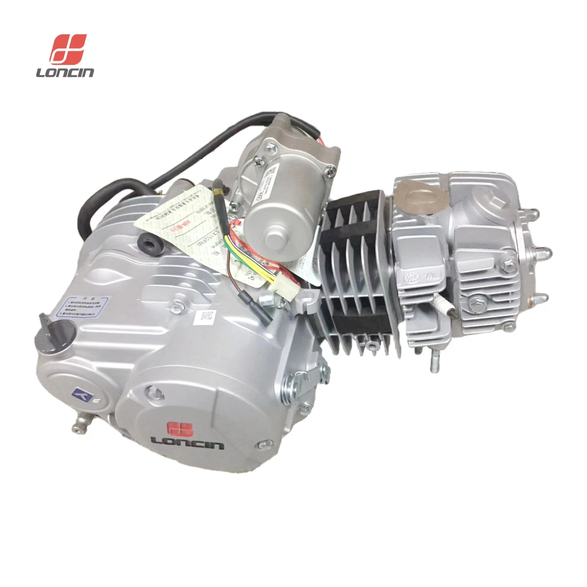 OEM factory shop motorcycle engine Loncin TQ120, Loncin 120cc ...