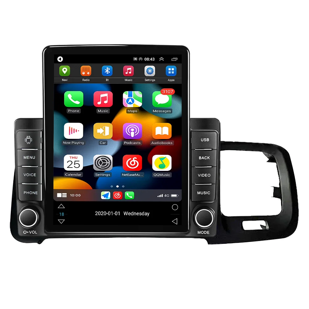 Mekede Android Car Radio For Volvo S60 V60 2011-2020 8+128g Carplay ...