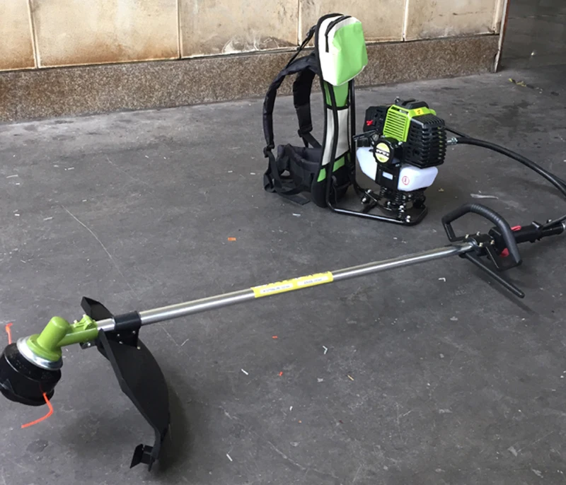42.7CC Backpack Gasoline Grass Trimmer Tools Gas Cordless Brush Cutter ...