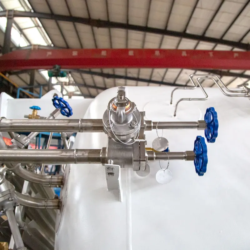 3M3 Horizontal Cryogenic Liquid Oxygen Storage Tank