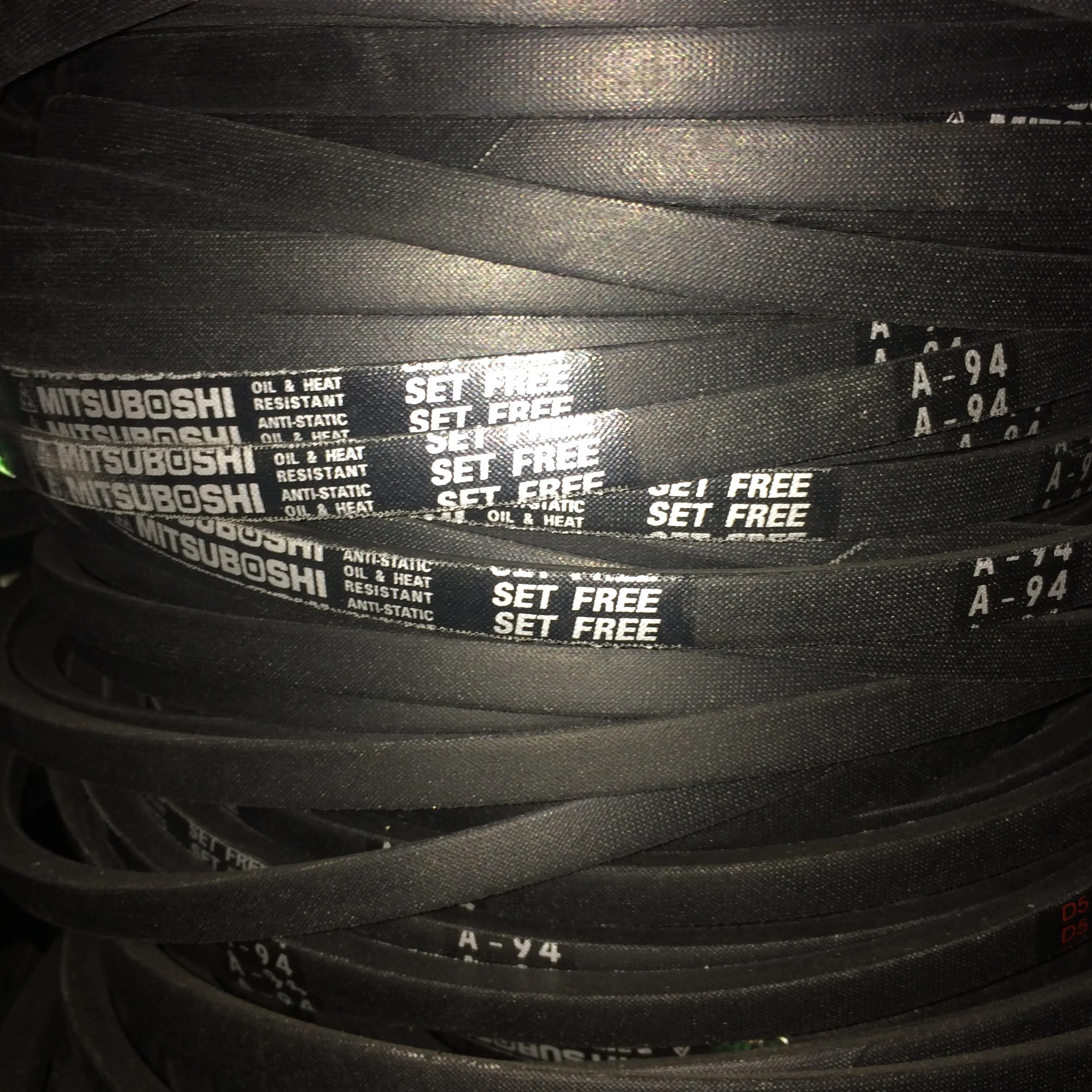 MITSUBOSHI Adjustable industrial narrow belt drive belt, ordinary V ...