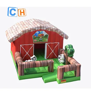 Ch Farm Barn Bounce House Inflatable Bouncer Bouncy Castle For Events ...