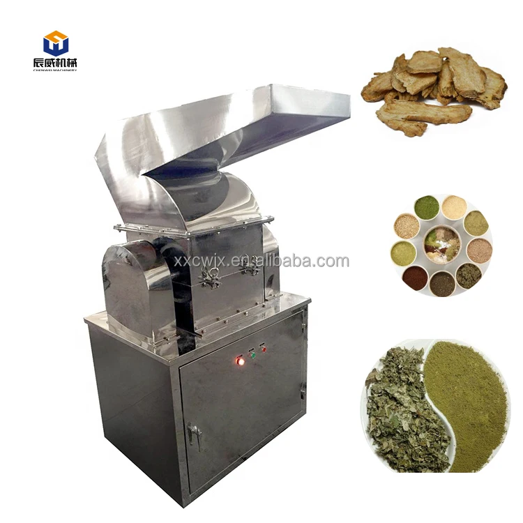 Hot Sale Dry Cassava Leaf Coarse Crushing Herbal Kava Crusher Ginger ...