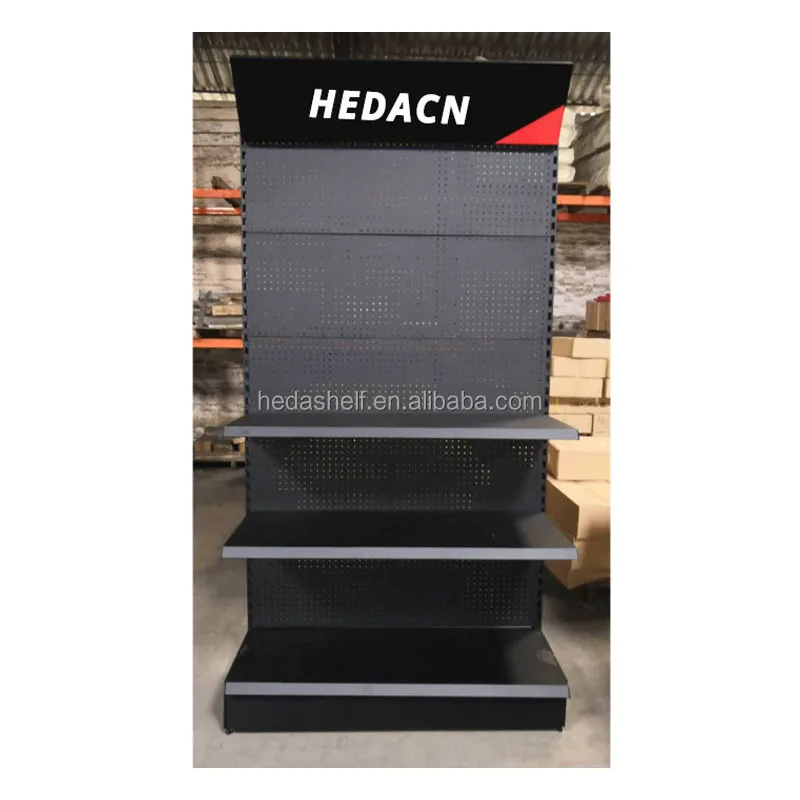 Detachable Hardware Rack - Durable Display Stand for Retail
