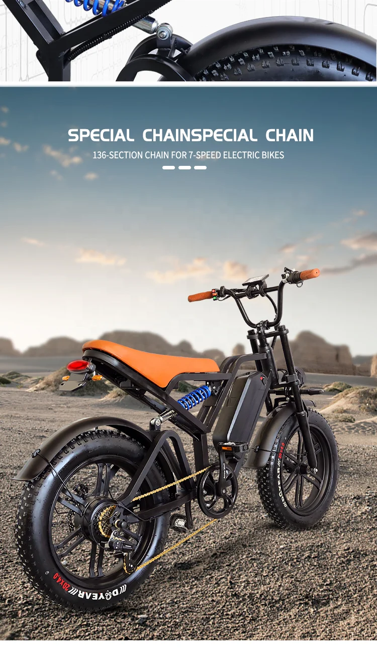 Suron Ebike - 48v 1000w Mid Drive Electric Bike for Adults