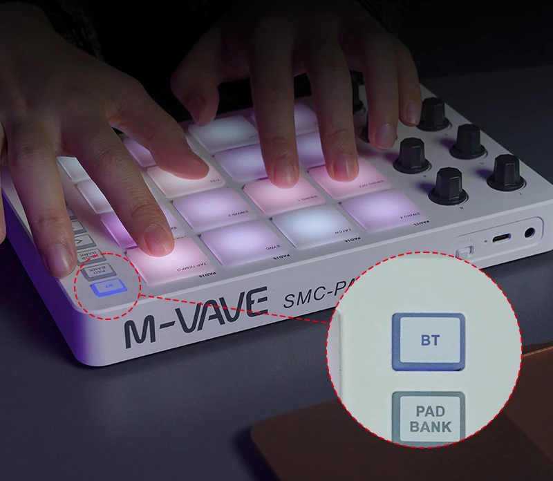 Cheap Launchpad MIDI Keyboard - Portable RGB Backlit Controller