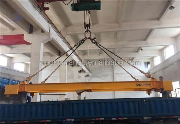 35t 40ft Industrial Semi Automatic Mechanical Container Spreaders