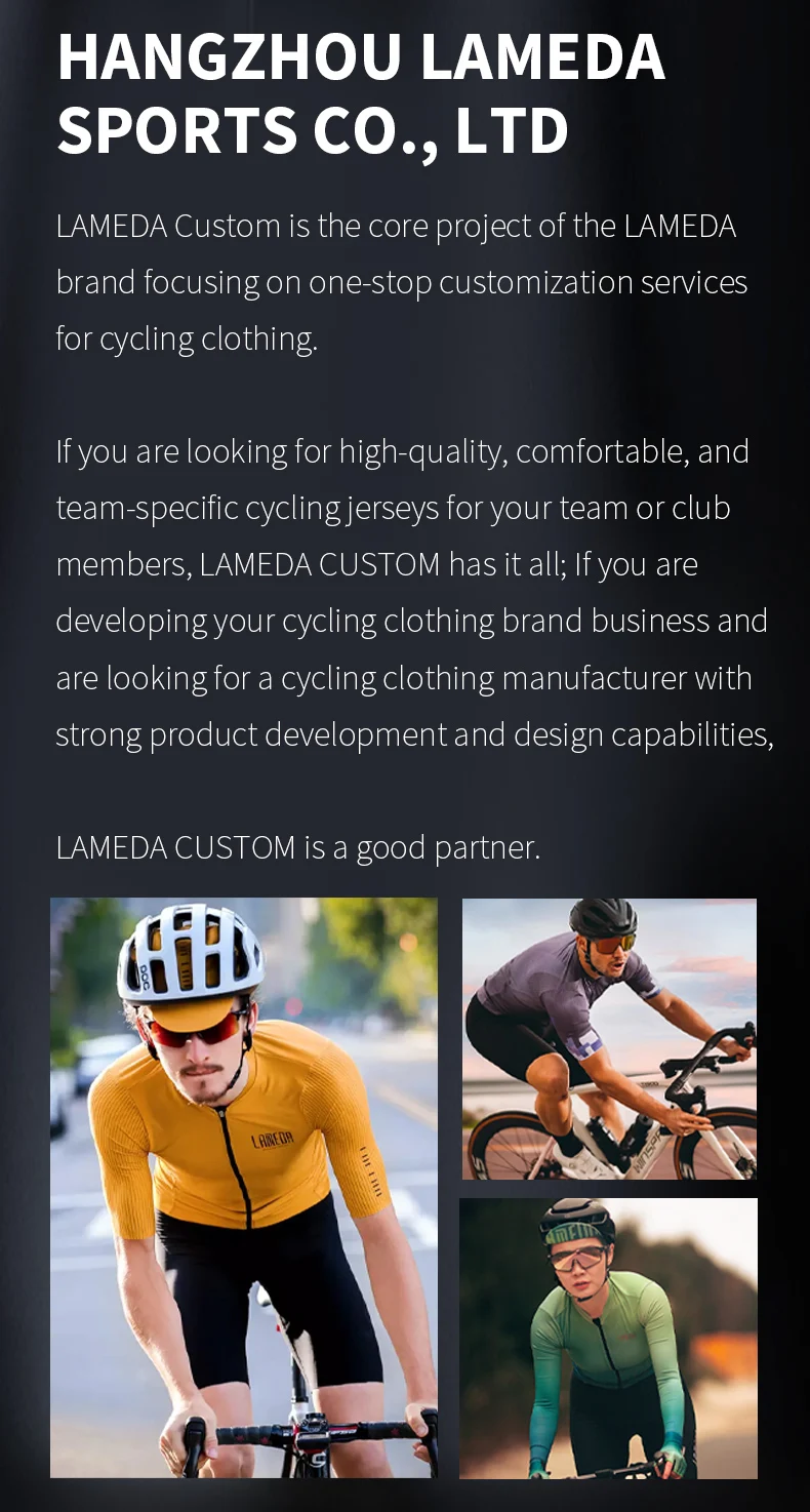 LAMEDA Cycling Jersey Set - Comfort, Style, and Performance
