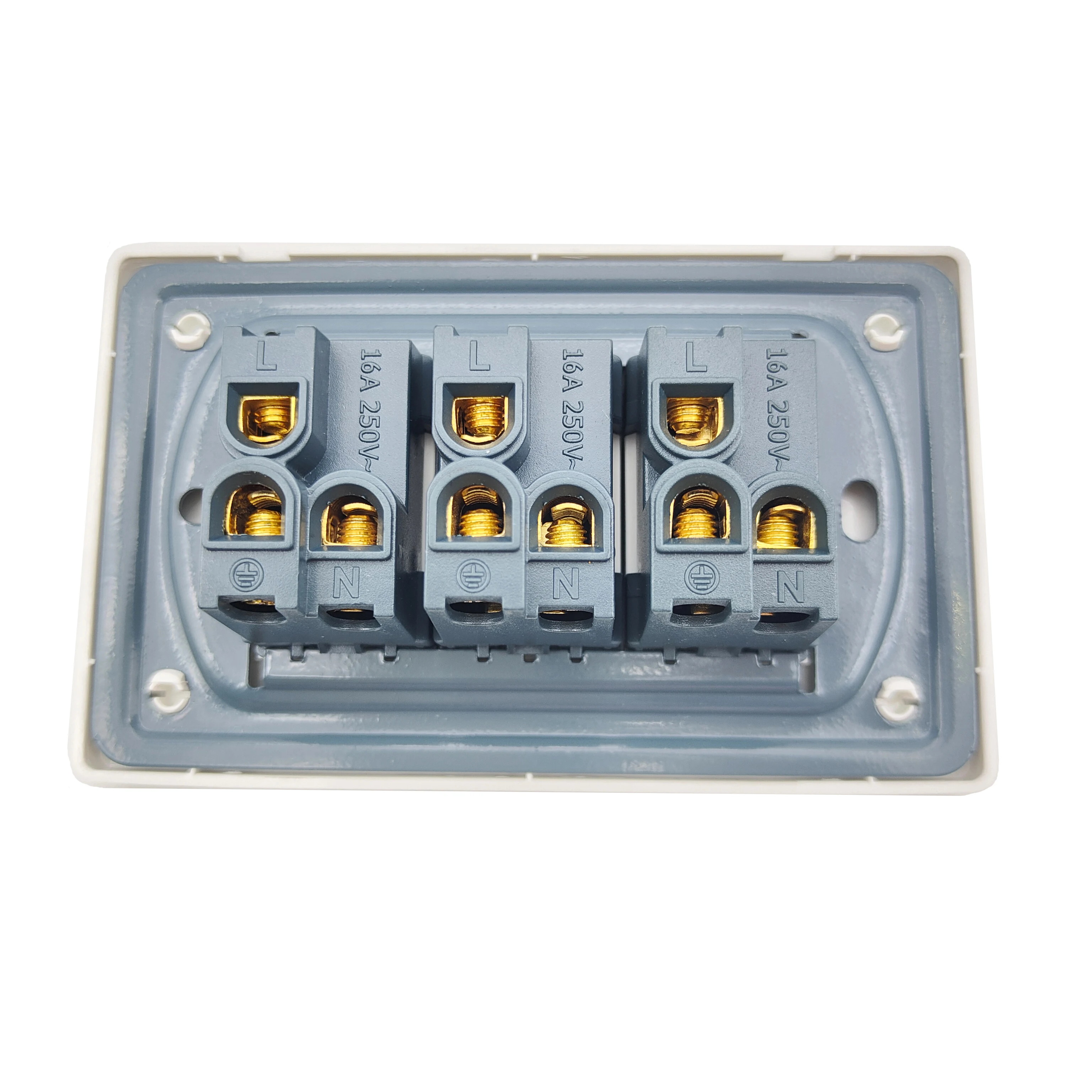 Italian 16A Electrical Switch and Socket Wall Sockets