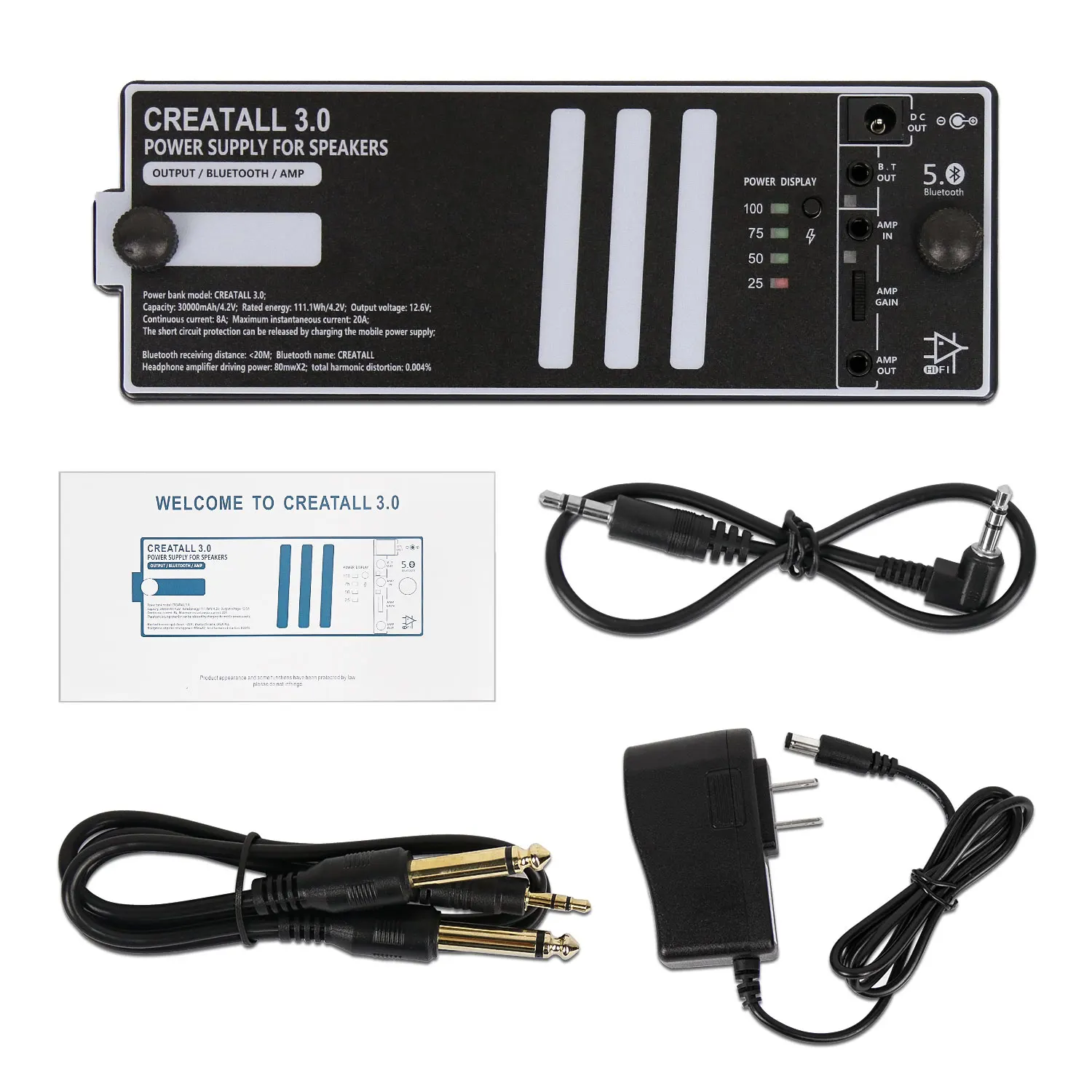 Rechargeable Lithium Battery for Roland Cube Street EX Amp - 30000mAh ...