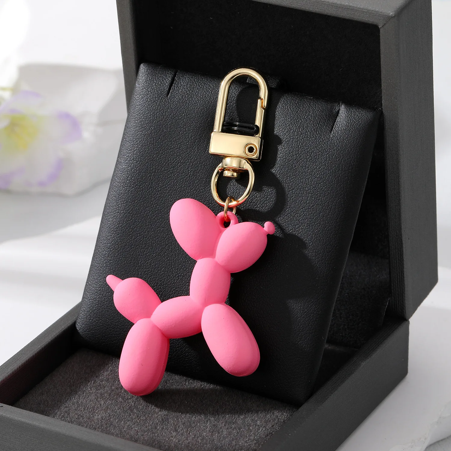 Cartoon Creative 3d Small Puppy Pet Dog Animal Dog Keychain Fashion Art ...