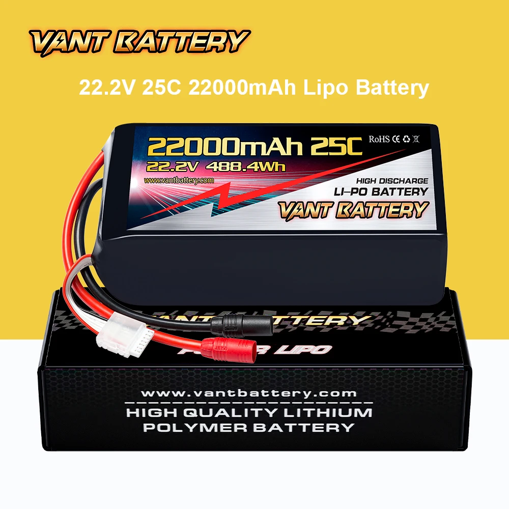 22.2v 6s 22000mah 25c Uav Drone Battery 6s Rc Lipo Batteries For ...