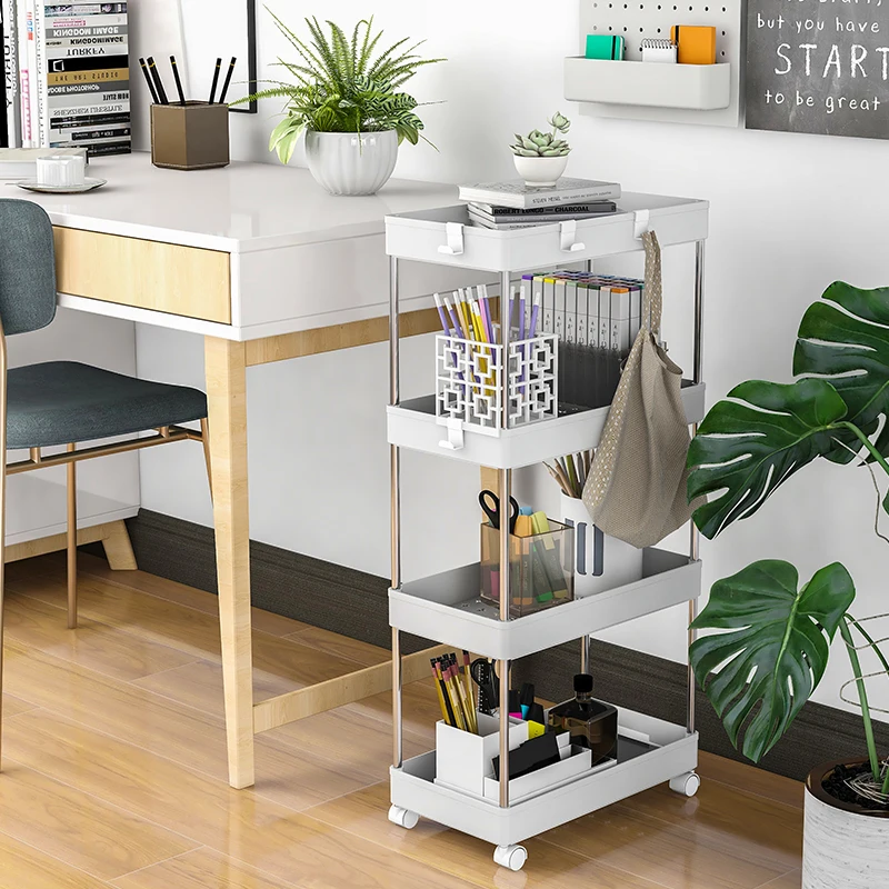 Kitchen Lockers Bathroom Lockers Rolling Ultra-thin Plastic Storage ...