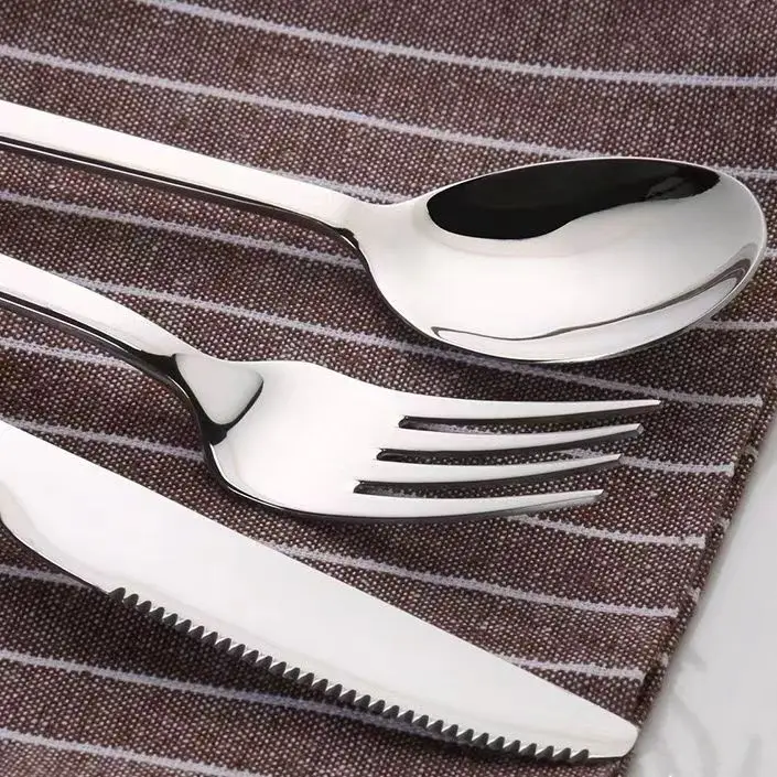 Stainless Steel Cutlery Sets for Hotels and Restaurants