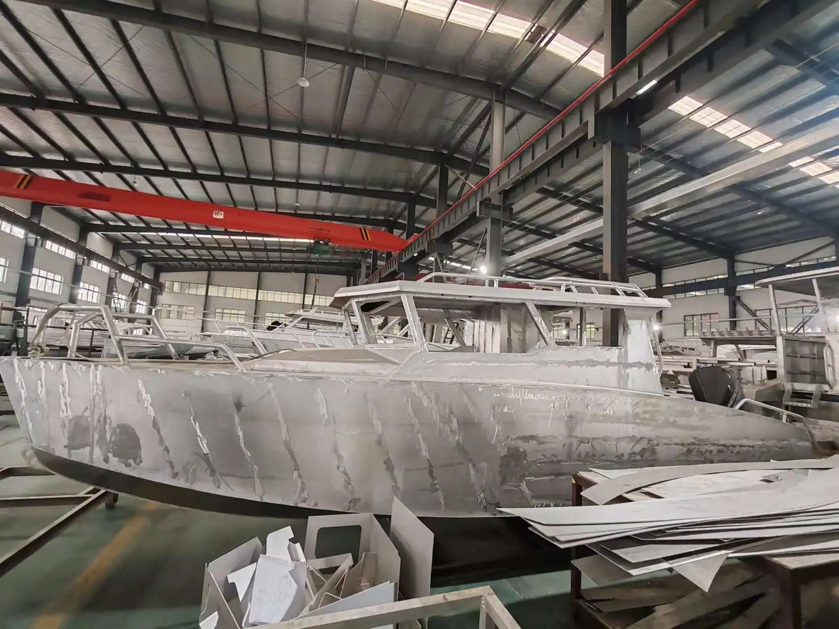 Aluminium 8.4m Boat - Fast, Safe, and Durable Fishing Boat