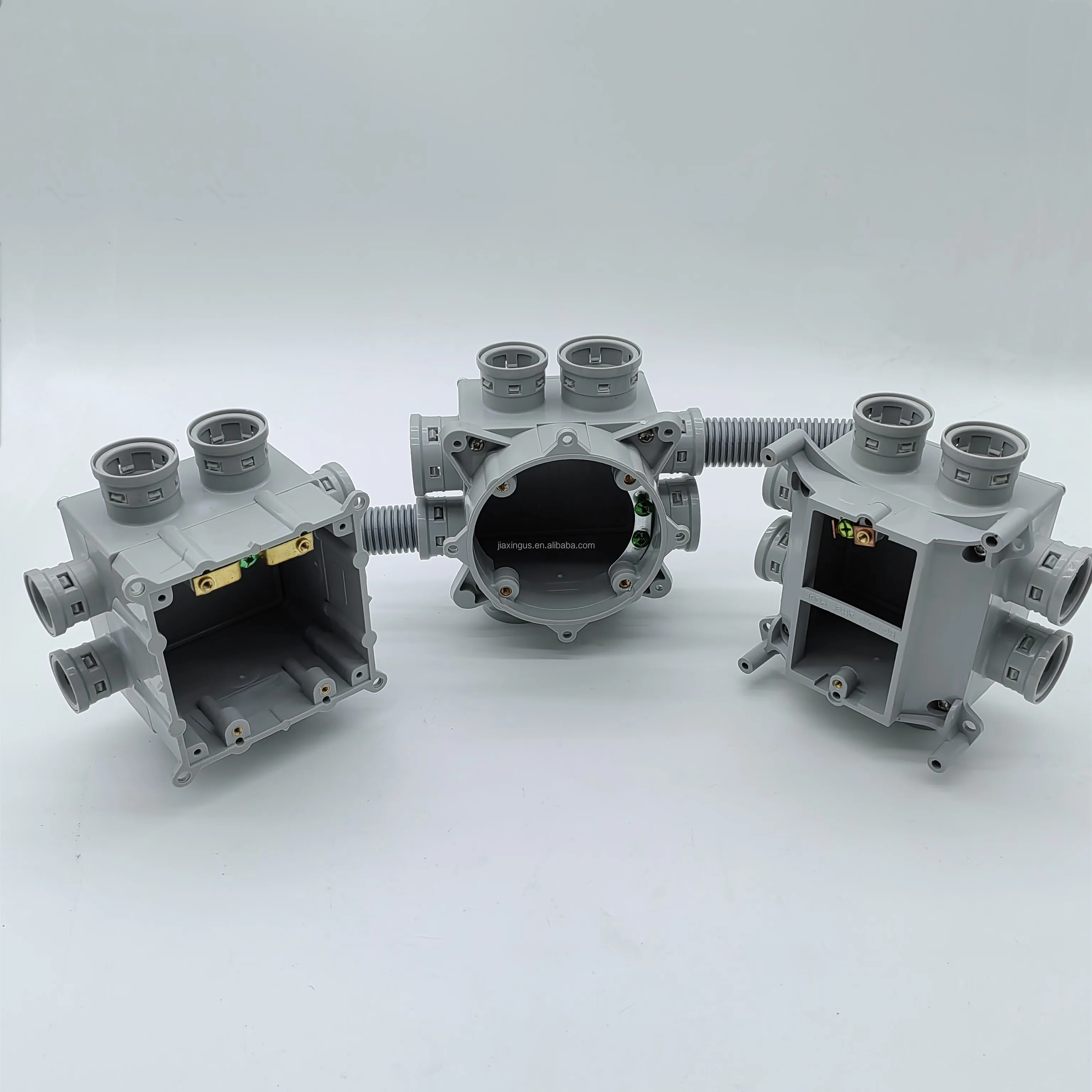 Pvc Ent Conduit Slab Box With Connector Wire Outlet Concrete Wall Box Ip67 Electrical Square ...