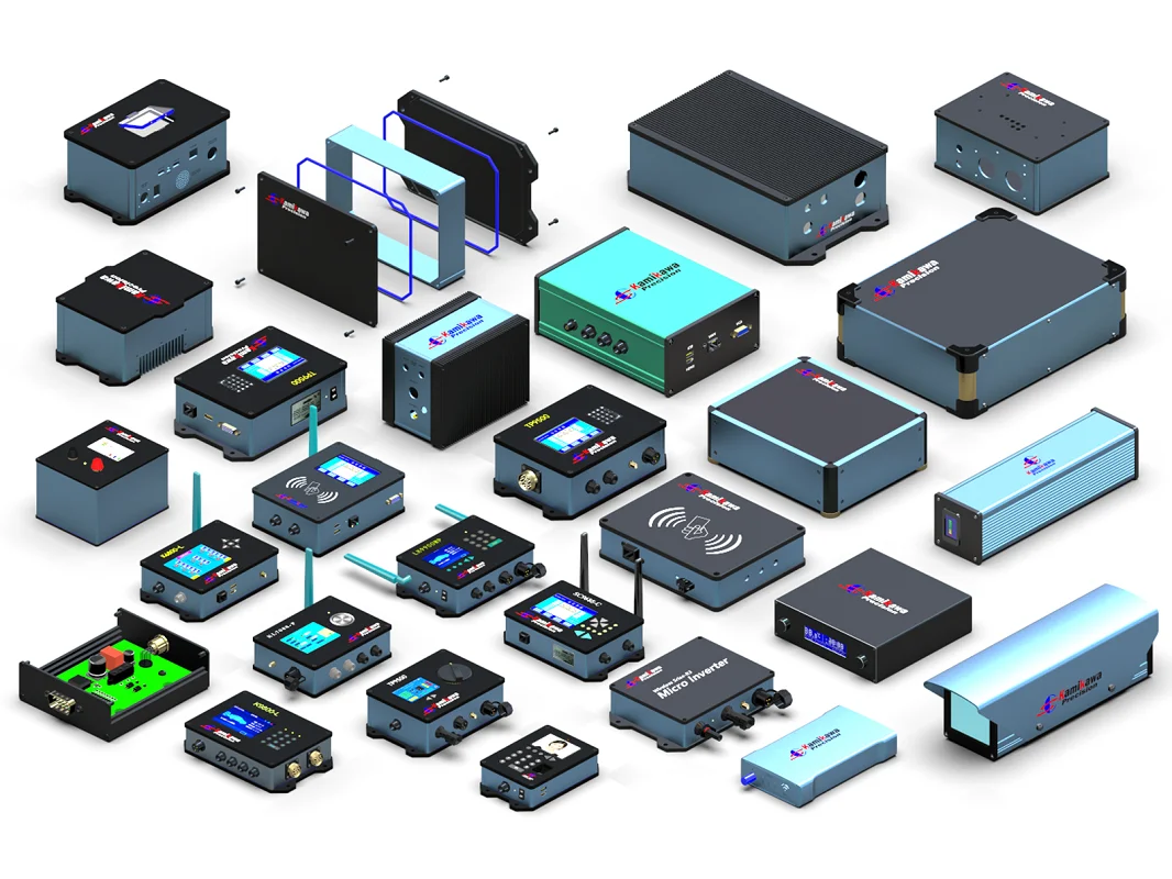 Custom IP68 Metal Aluminum Battery Casing - Waterproof