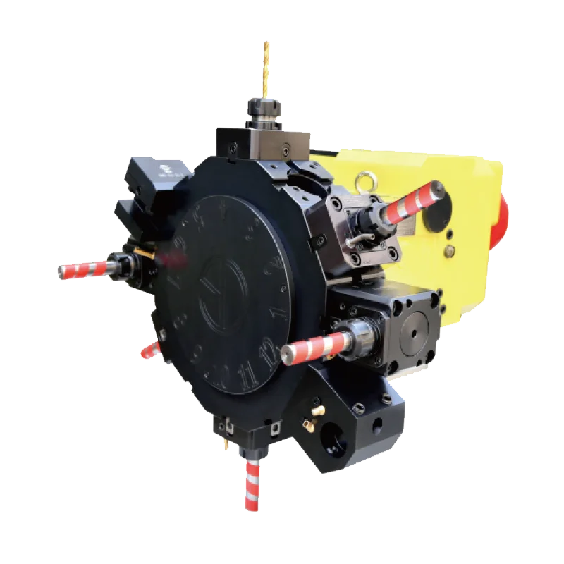 12 station SLTA 63 eries axial servo power tooling turret for cnc lathe ...