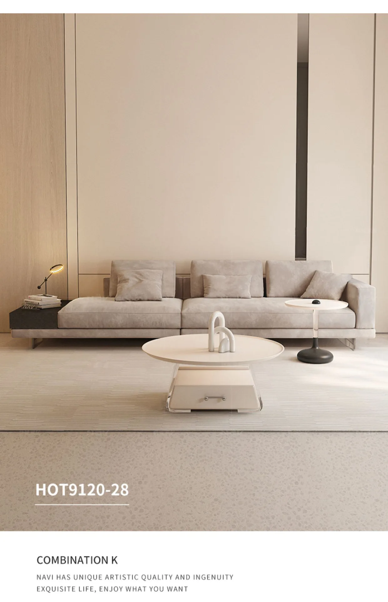 Modern Italian Corner Fabric Sectional Sofa Set Furniture Japanese ...