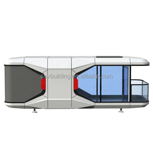 Materials Hobbit House Prefabricated with 2 Bedroom Container Space ...