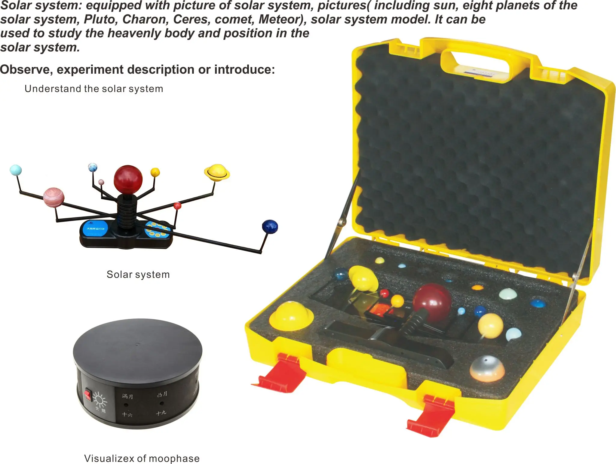 Stem Science Kit - Explore the Solar System with Fun Toys