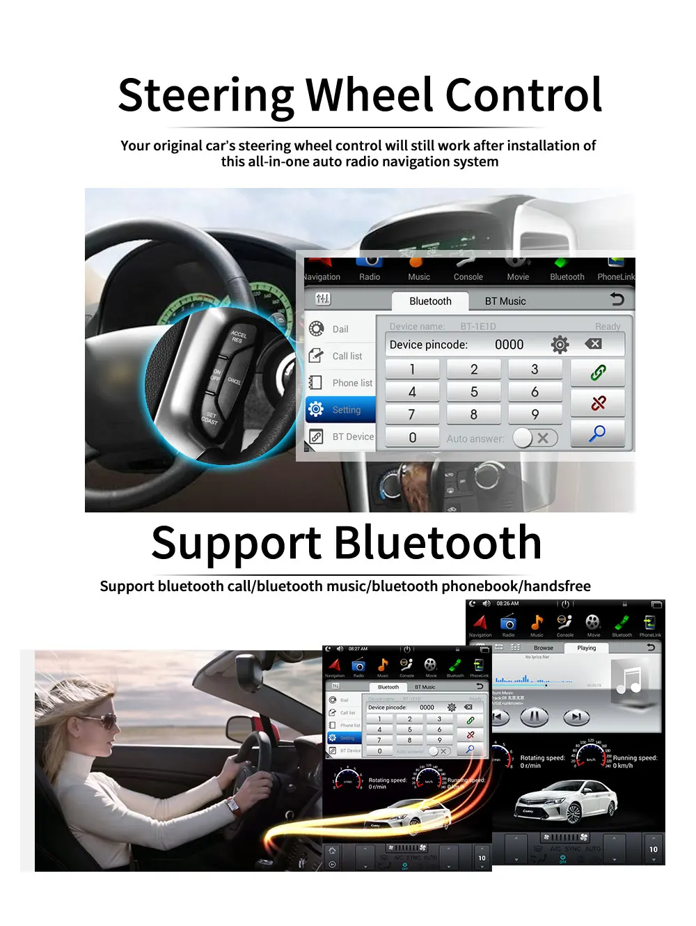 Tesla Model Auto Parts - Android Car Dvd Player for ISUZU Dmax