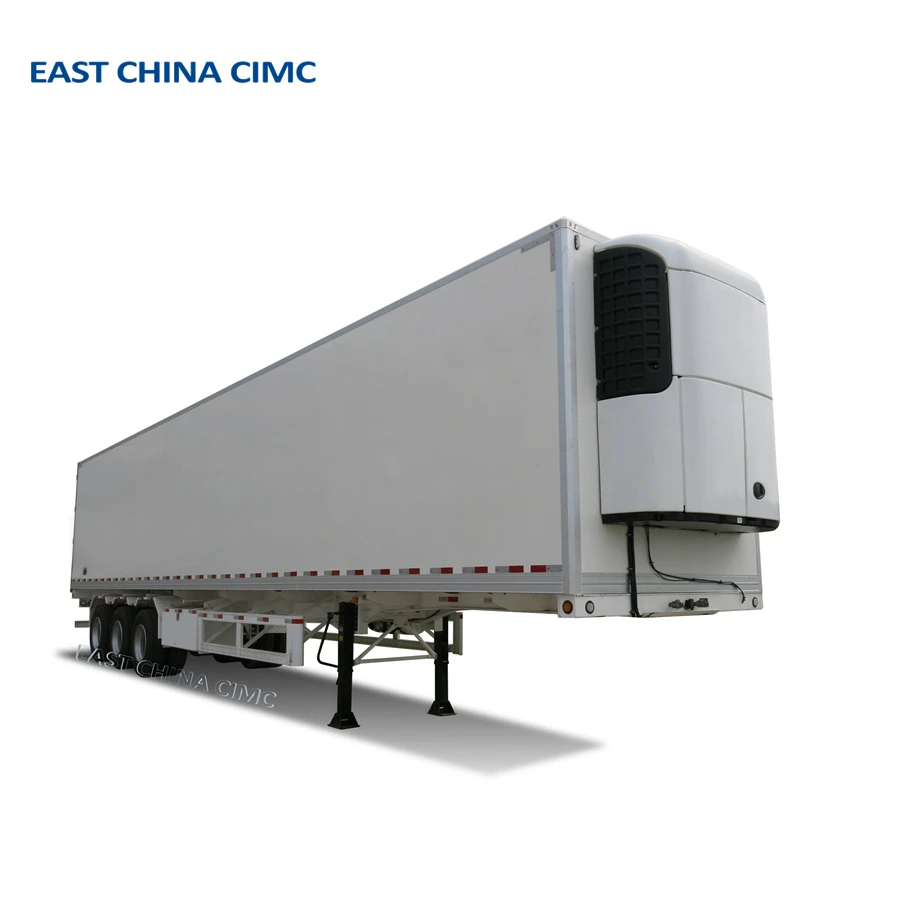 40ft 53ft Freezer Box Refrigerated Trailer Truck 3 Axles Refeer Semi ...