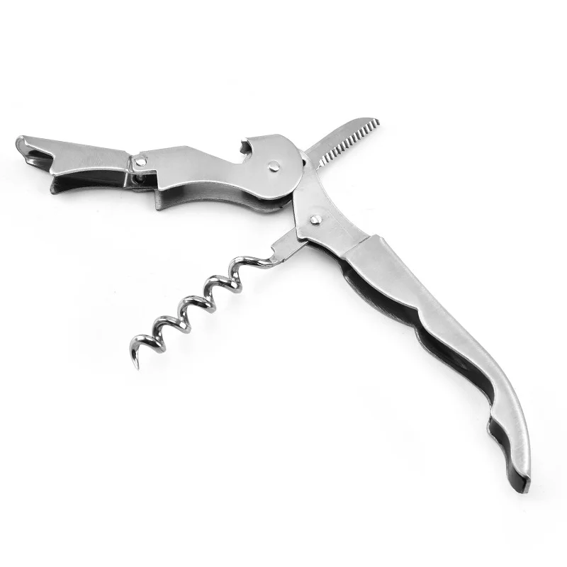 Professional Wine Key Manual Wine Bottle Opener Custom Logo Metal ...
