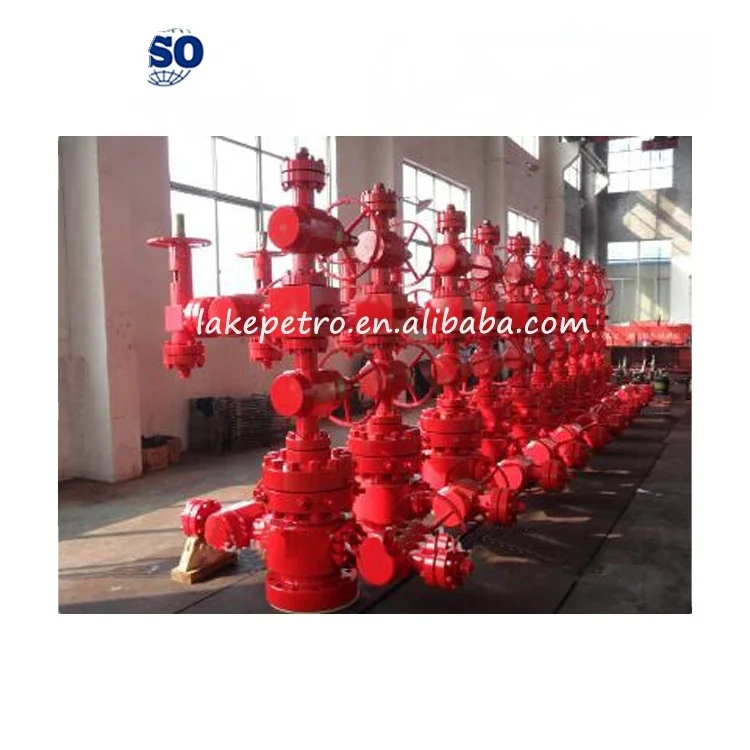 Api 6a Wellhead & X-mas Tree For Oil And Gas Well Api Oil Production ...
