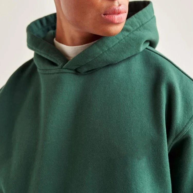 500 Gsm French Terry Heavyweight 100% Cotton Hoodie