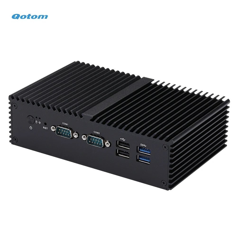 Qotom Fanless Mini PC J6412 - Reliable 24/7 X86 Desktop