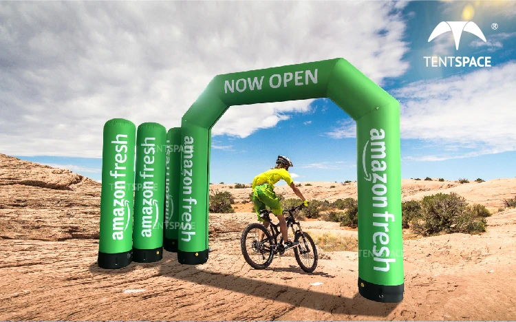 Factory Hot Sale Customized Printing Inflatable Race Rrch Outdoor ...