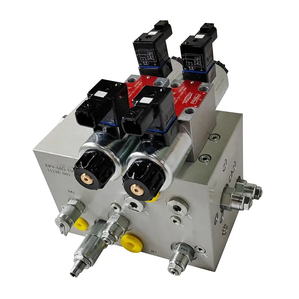Euler Auto Control Valve Block Manifold for Road Grader Earth Leveler ...