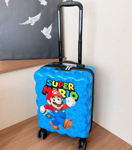 Botu Sanrio 19inch Suitcase Anime Mario Cute Kuromi Kawaii Universal ...