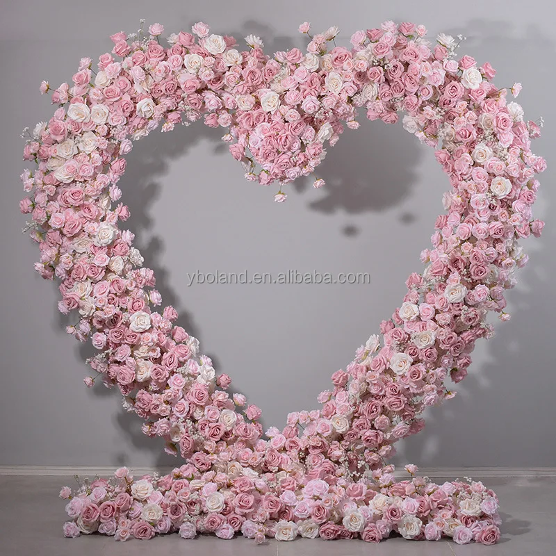 Luxury Wedding Marry Me Backdrop - Flower Arch Arrangement