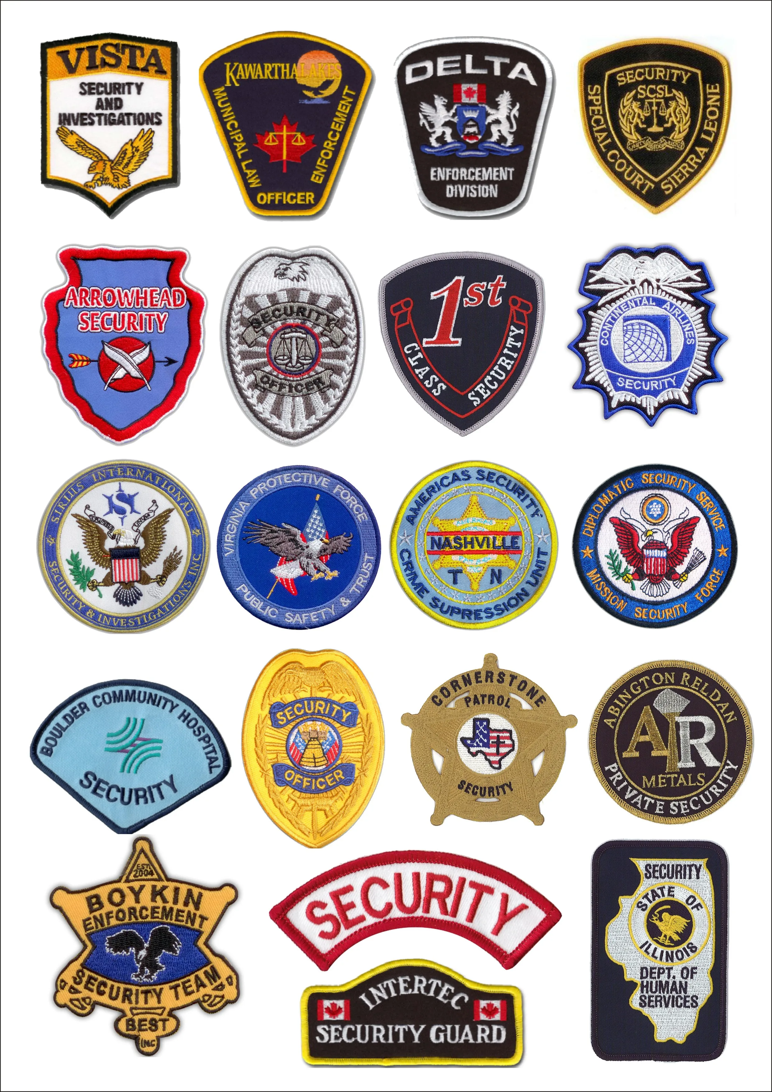 Custom Embroidered Patches - Sustainable Designer Logos